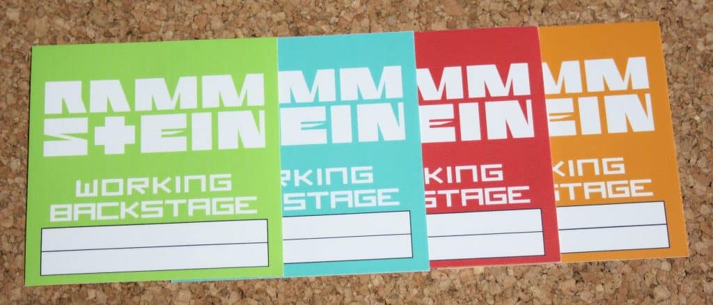 Sticky Passes and Satin Passes - Band Pass LTD